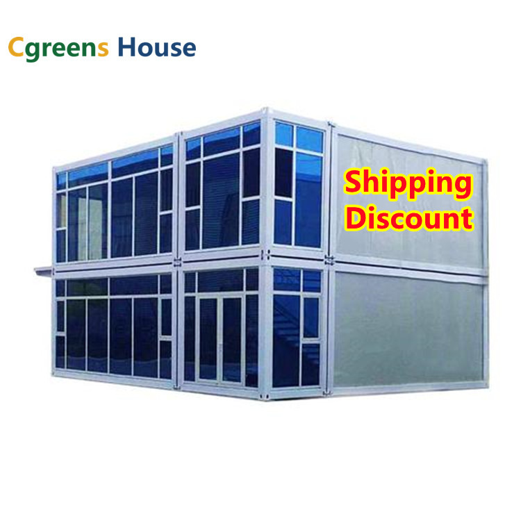 Cgreens Modern House Flat Pack Newly Designed 40ft Portable Mobile Home ...