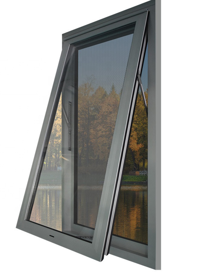 Aluminum Swing Frame Casement Window With Grill Design Aluminum Garage ...