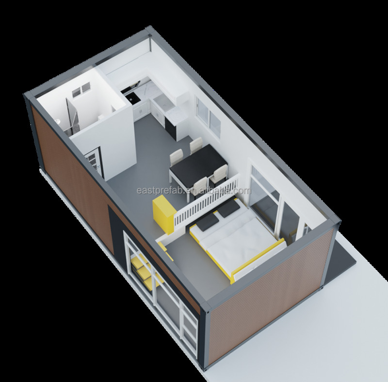 Ready To Ship China Prefab Houses Modular Container House Tiny House ...